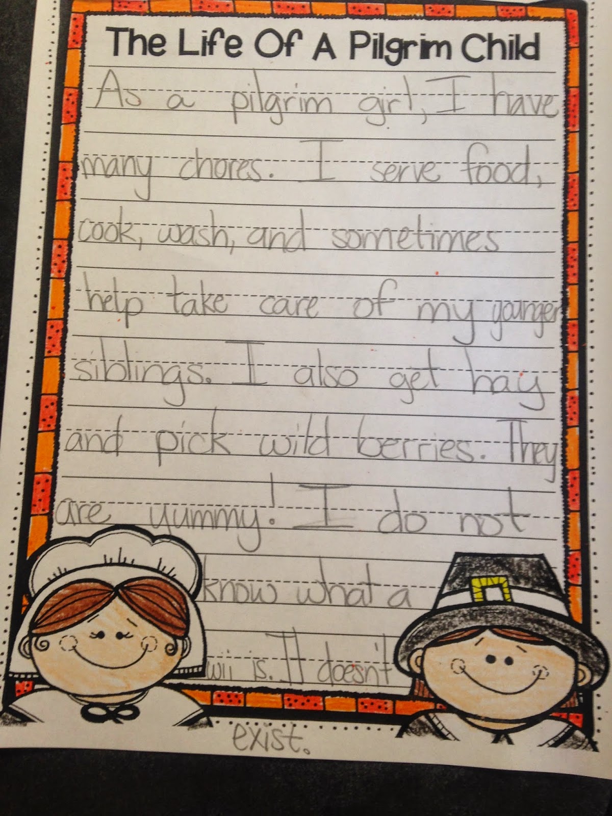 The Primary Years: Life Of A Pilgrim Child