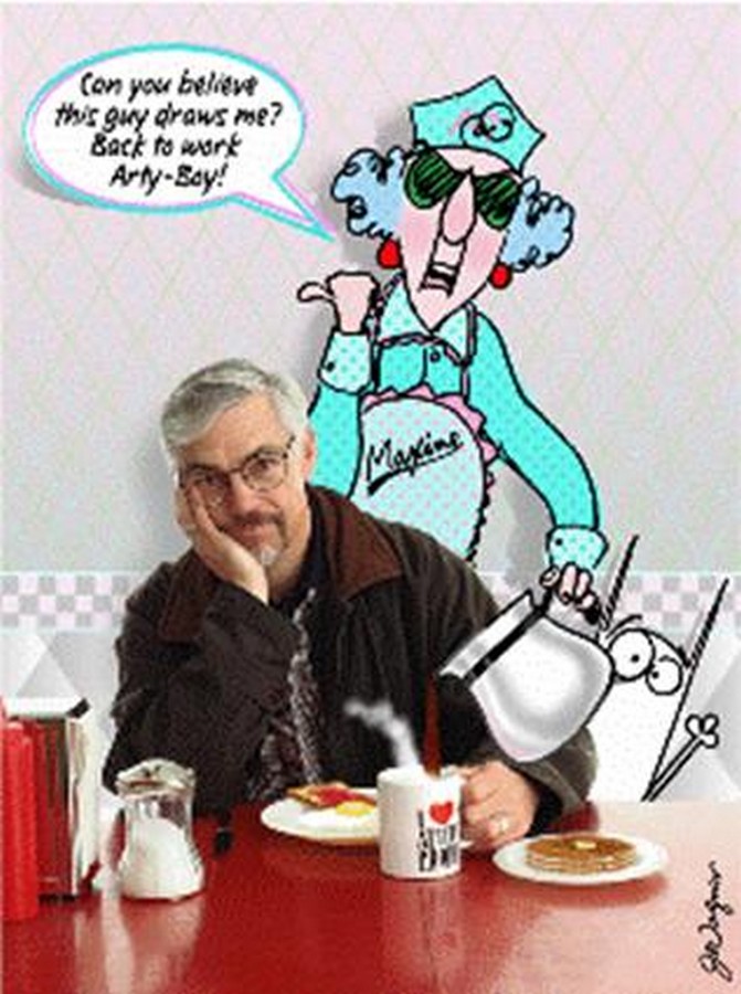 Chuck's Fun Page 2: Maxine cartoons