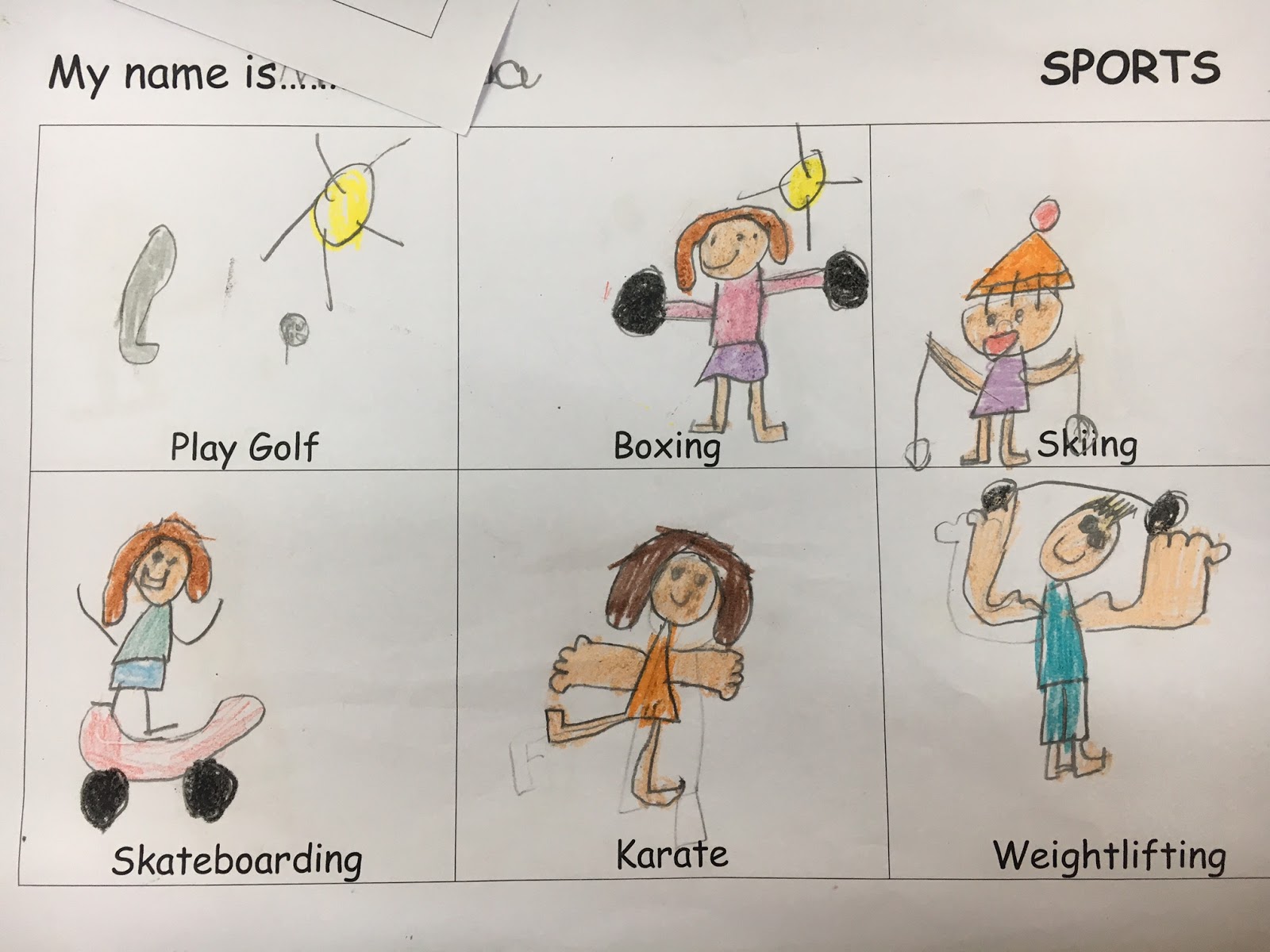 HH3 maila Hijas de la Cruz Santurtzi : Aprendemos los Deportes - Sports