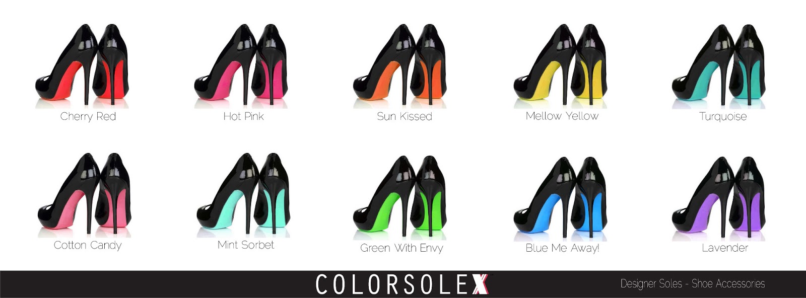 Color Solex: Introducing ColorSolex™, a new shoe accessory line.