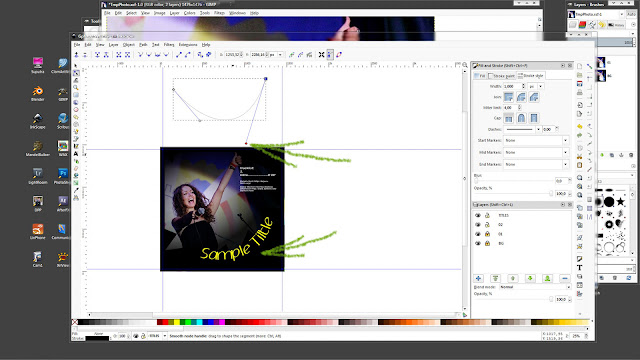 CD/DVD-Cover tutorial ~ bl(ツ)t project