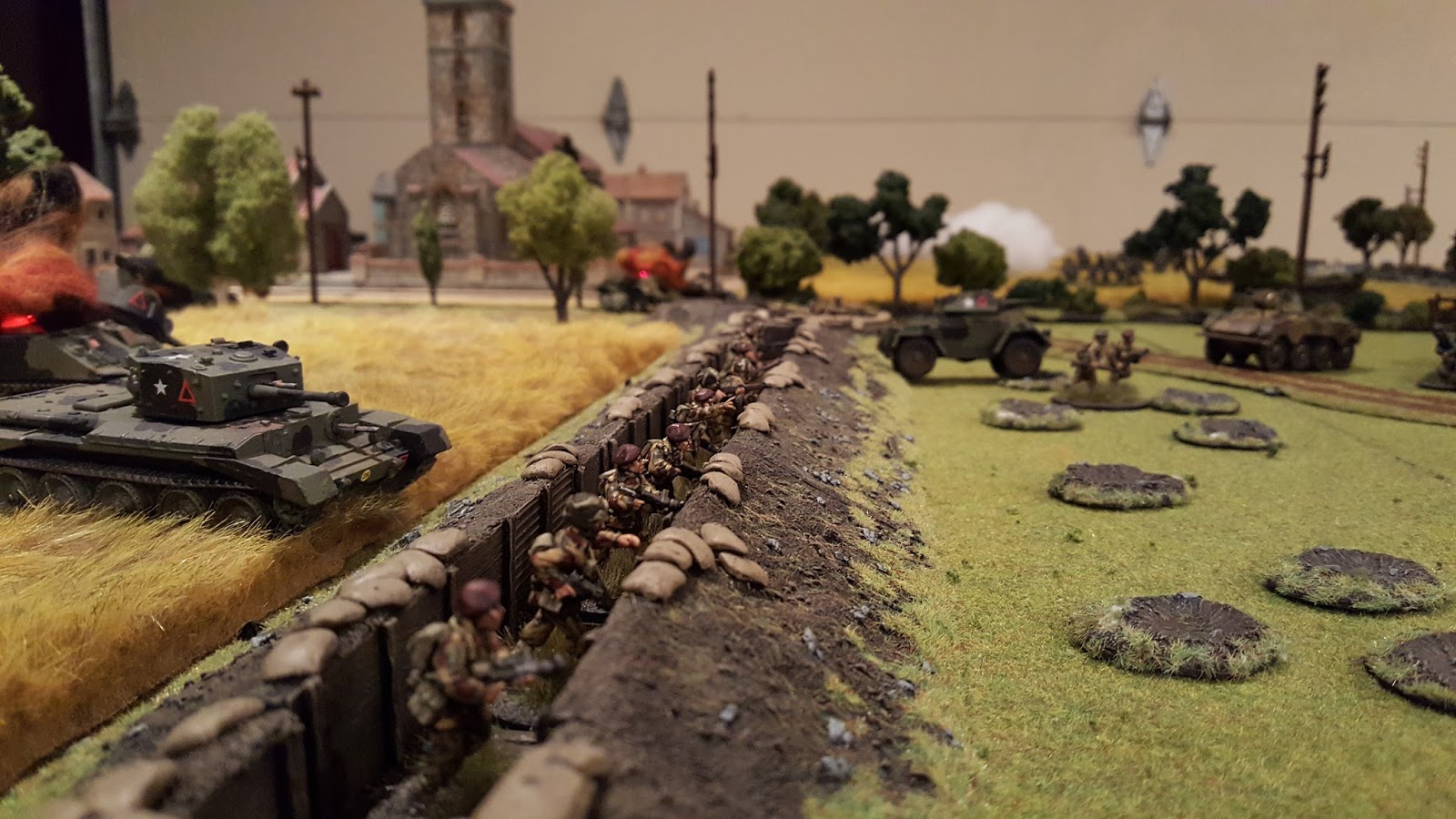 Jay's Wargaming Madness: Bolt Action v2.0 Battle Report - Hold the Line