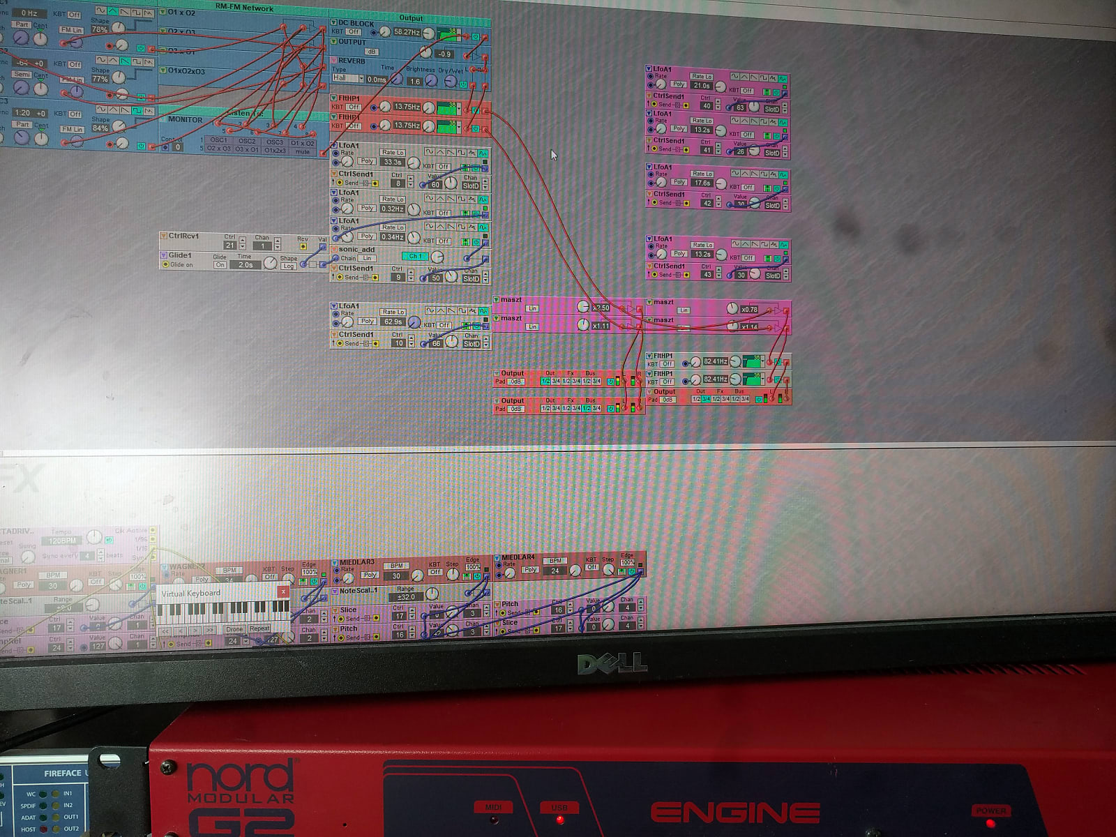 MATRIXSYNTH: Nord Modular G2 Engine SN ME11147 w/ Original Box