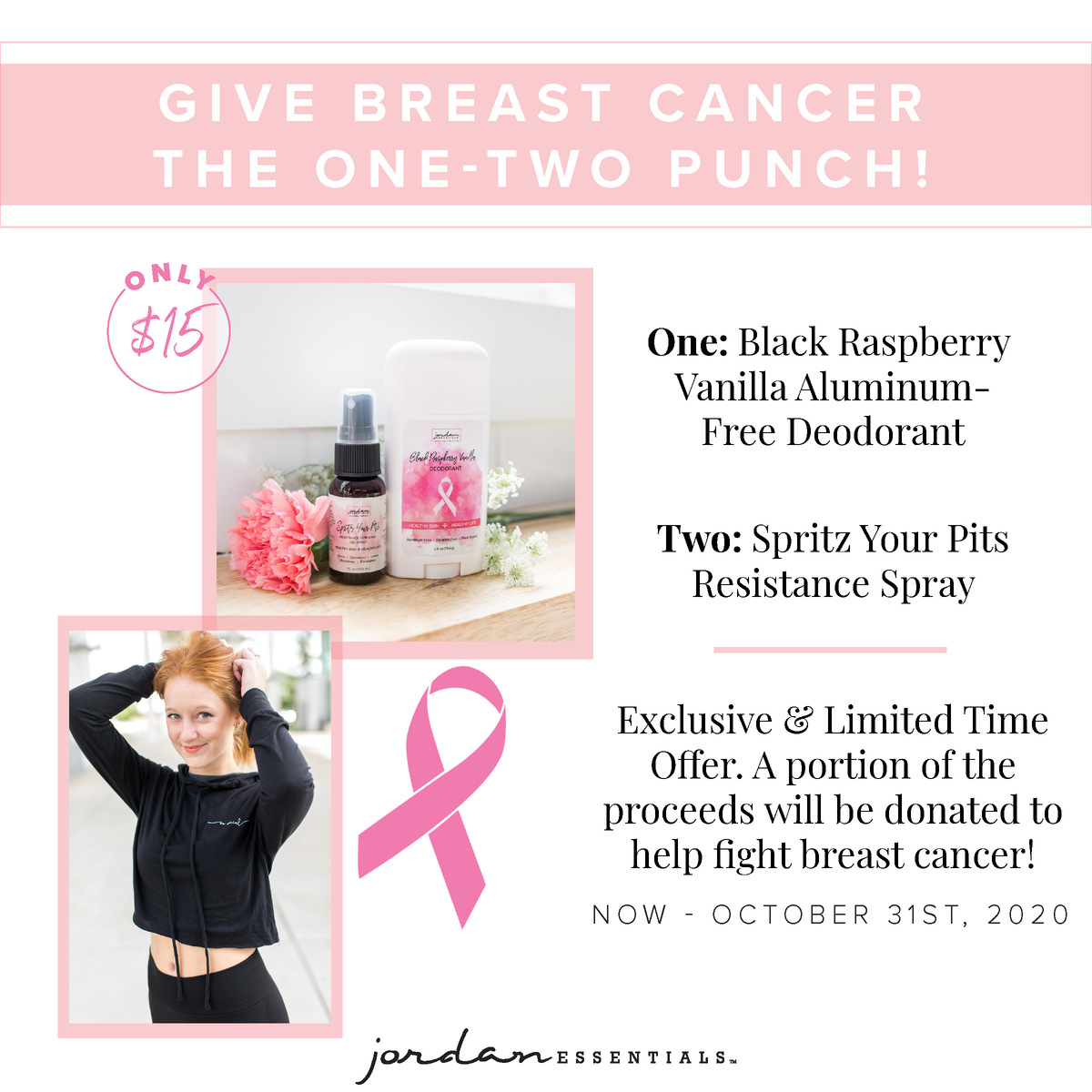 Family Wellness with CathyJELady: Give Breast Cancer the One-Two Punch!