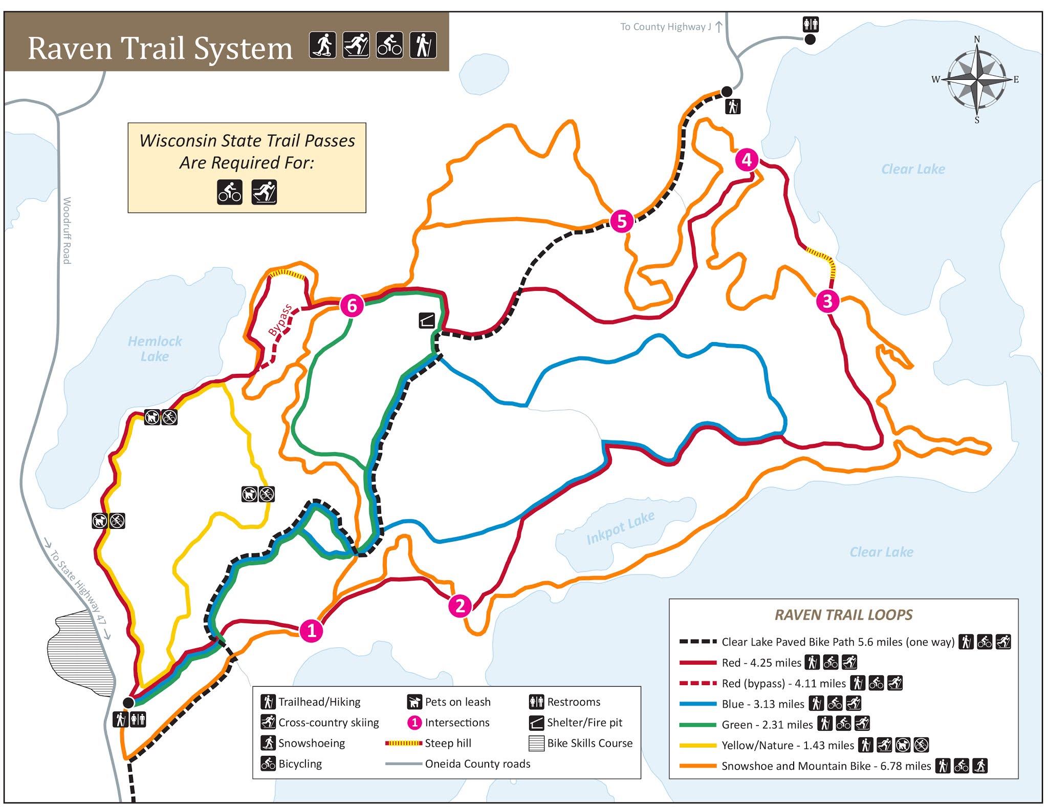 Day Hiking Trails: Northwoods trail passes bog wildflowers
