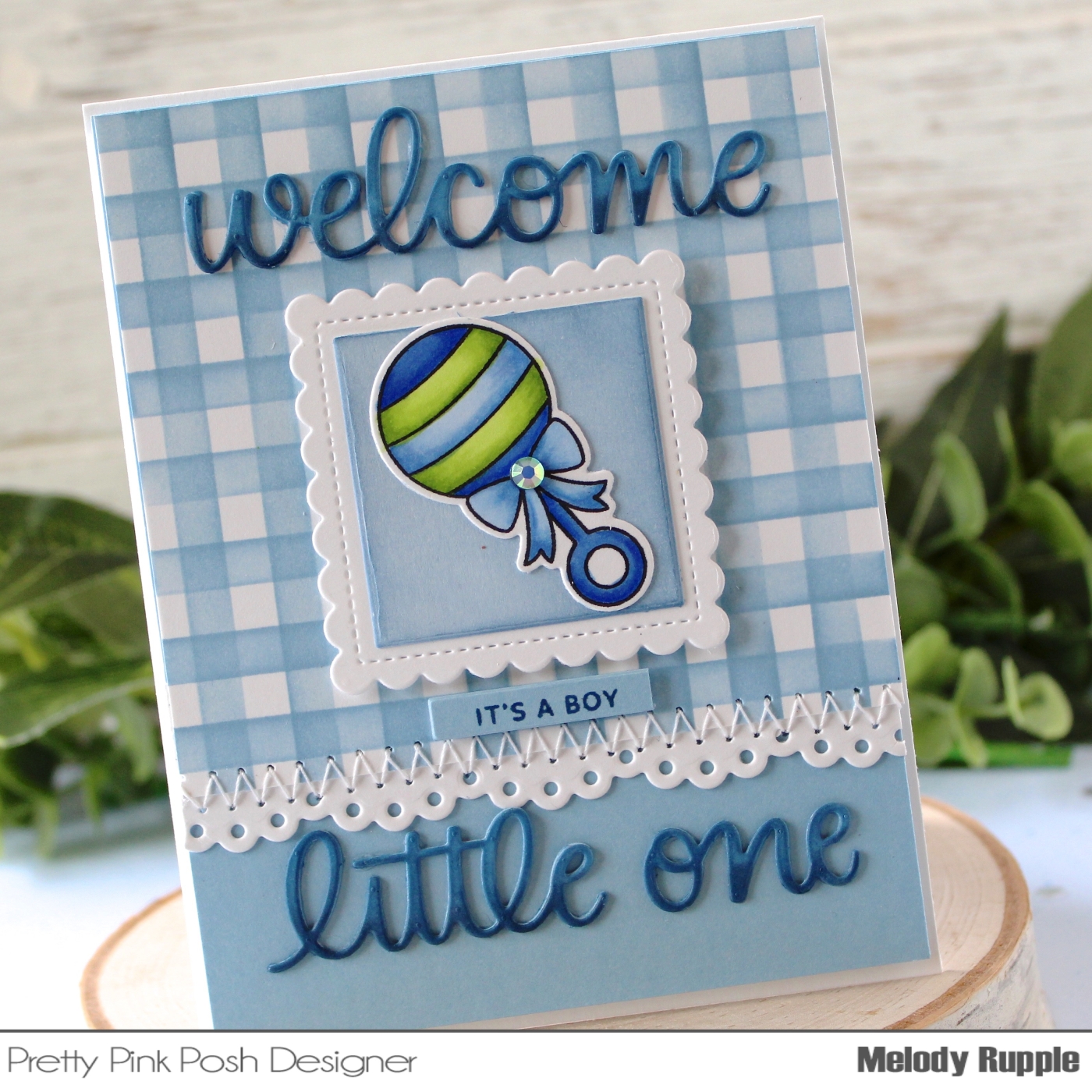 A Paper Melody: Creating New Baby Cards