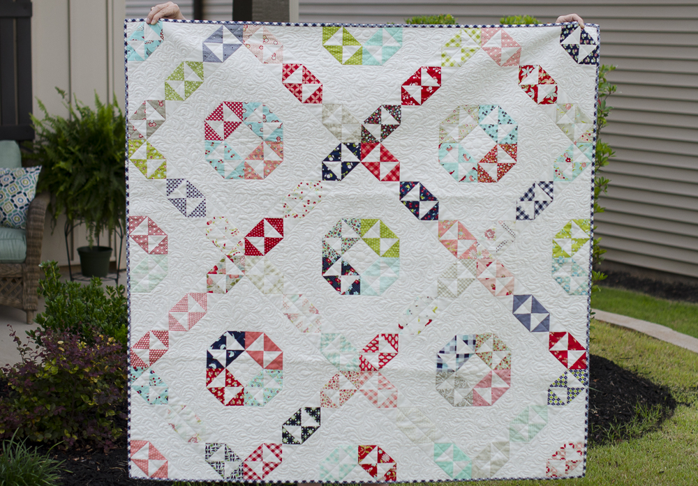 Hyacinth Quilt Designs: Broken Dishes Quilt
