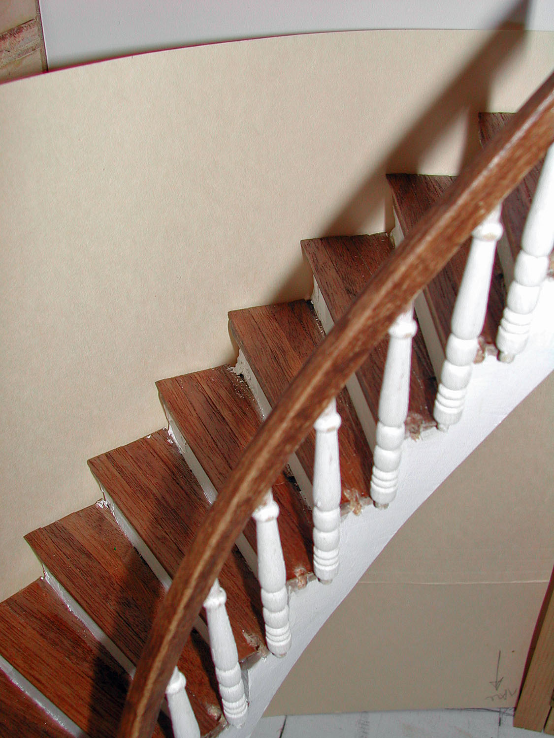 Iris March Creations: Interior Design- The Foyer Staircase: Sunnybrook Farm