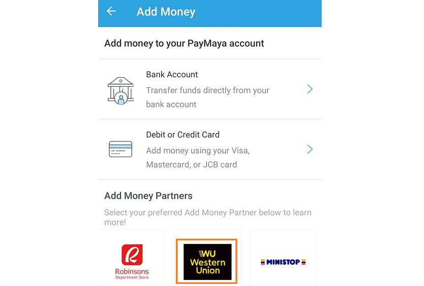 How To Receive Your Western Union® Remittances Using PayMaya