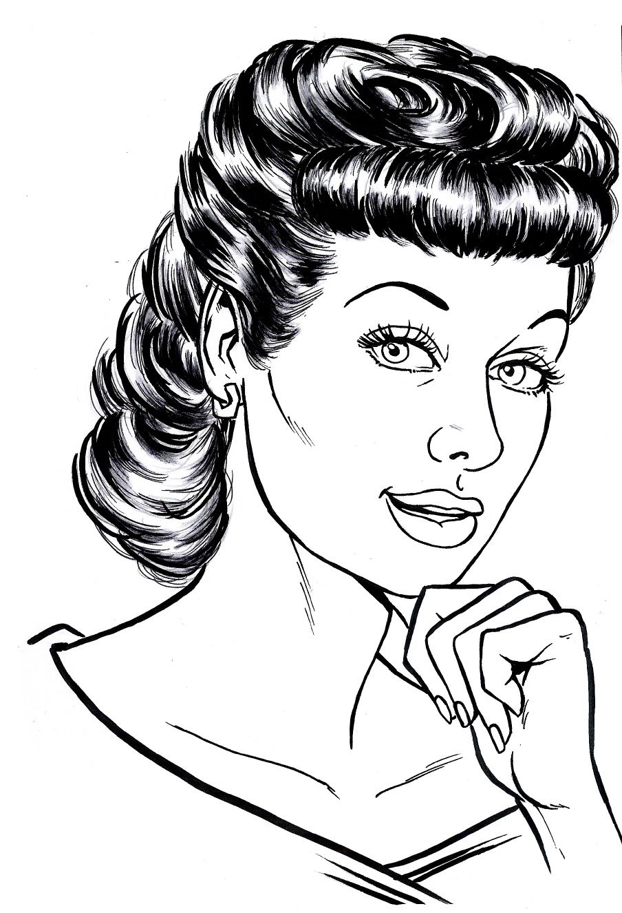 Patart Comics Lucille Ball Centennial Biography