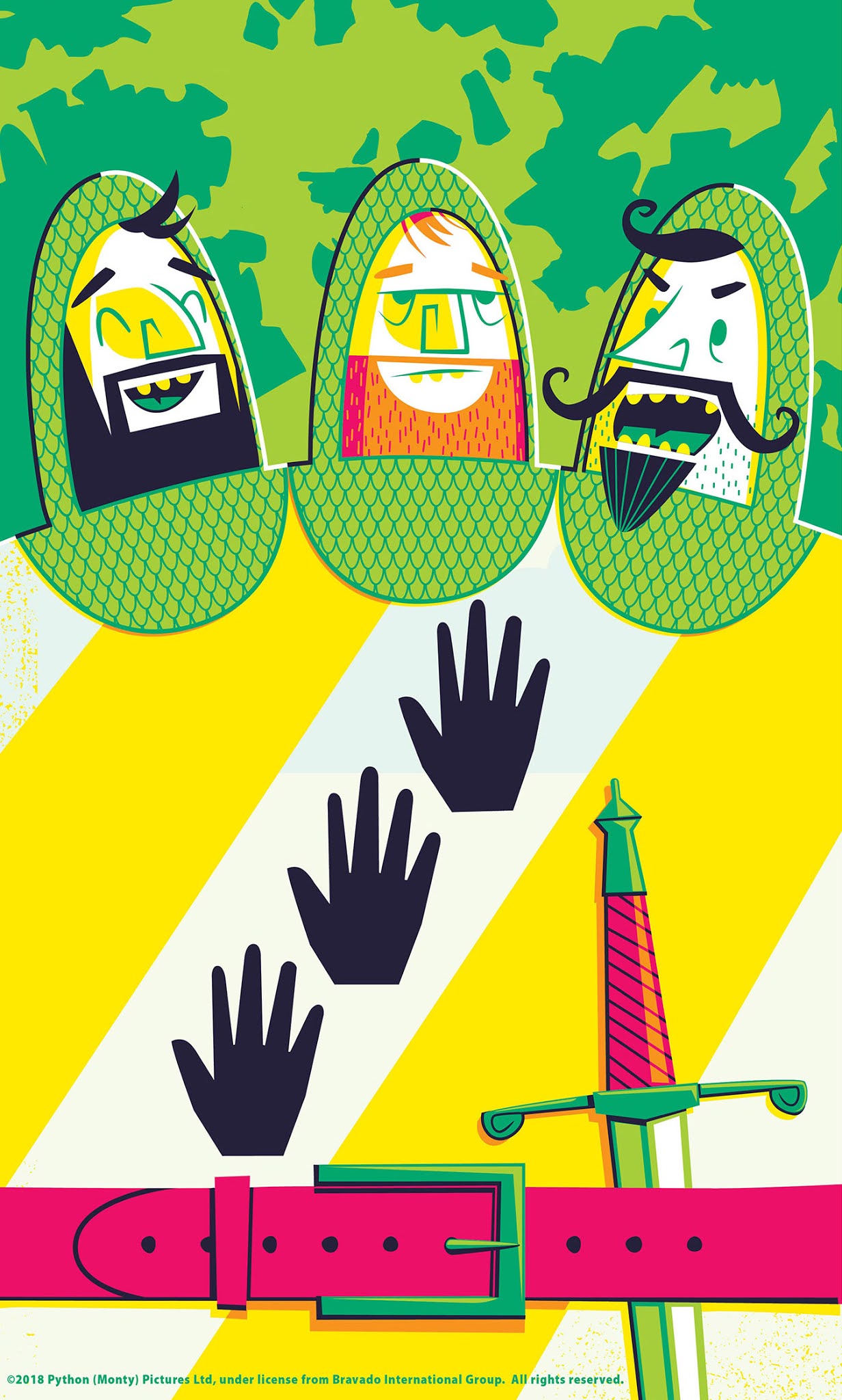 PLANET-PULP // CELEBRATING PULP CULTURE: 3 Headed Knight