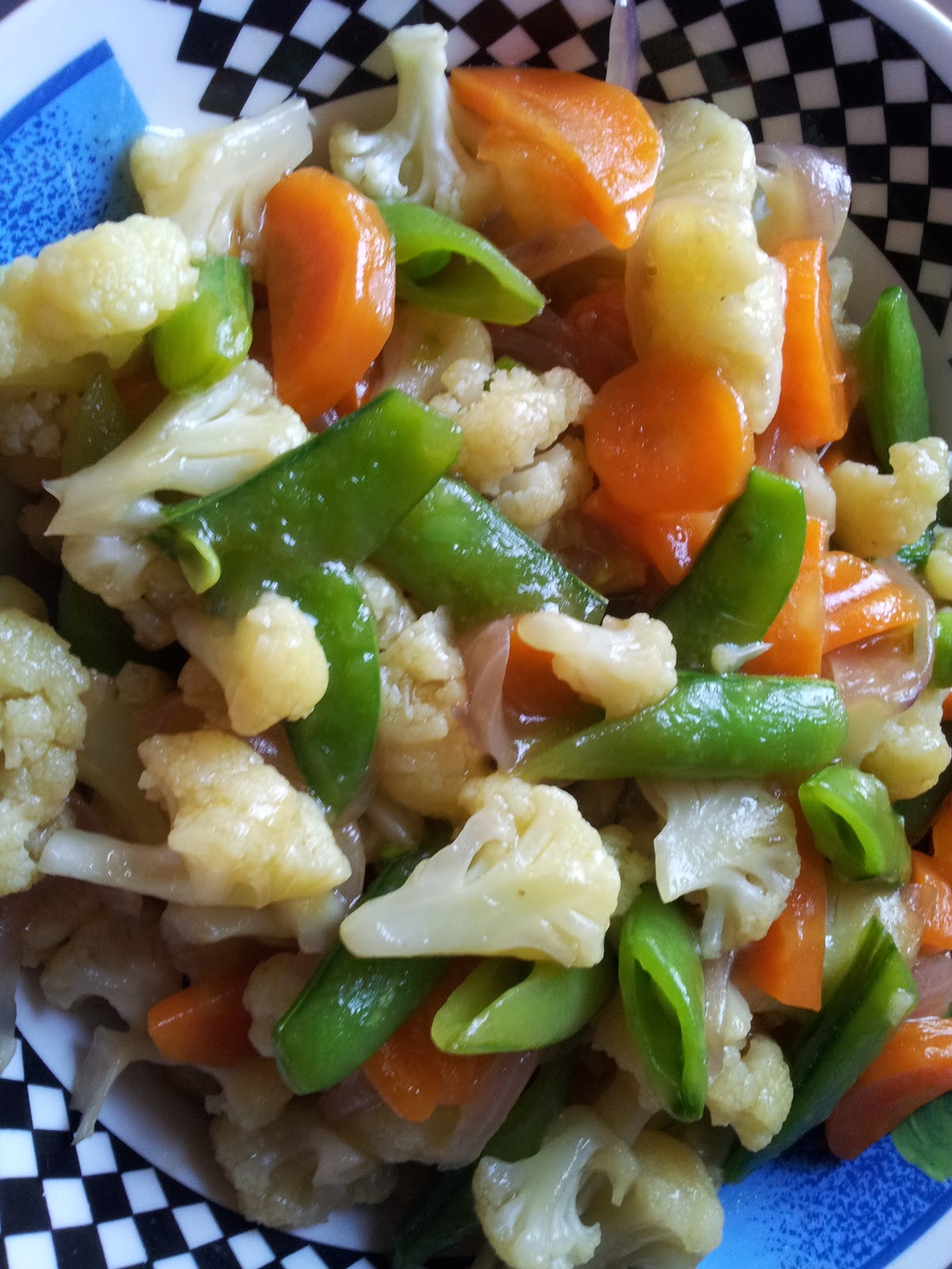 Sumanarthy's Kitchen: Healthy Chinese Style Mix Vege