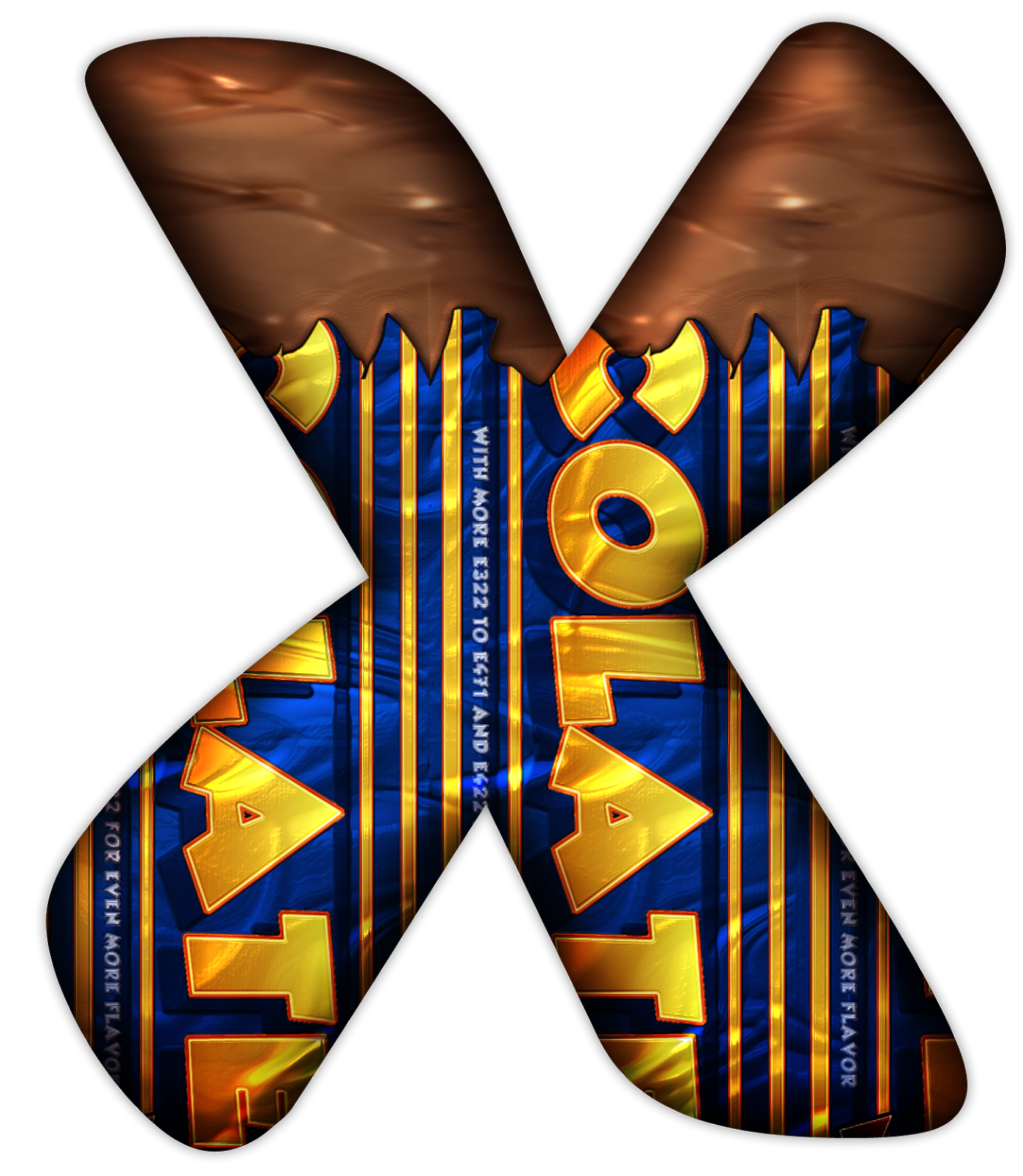 Abecedario de Chocolatina. Chocolate Alphabet. - Oh my Alfabetos!