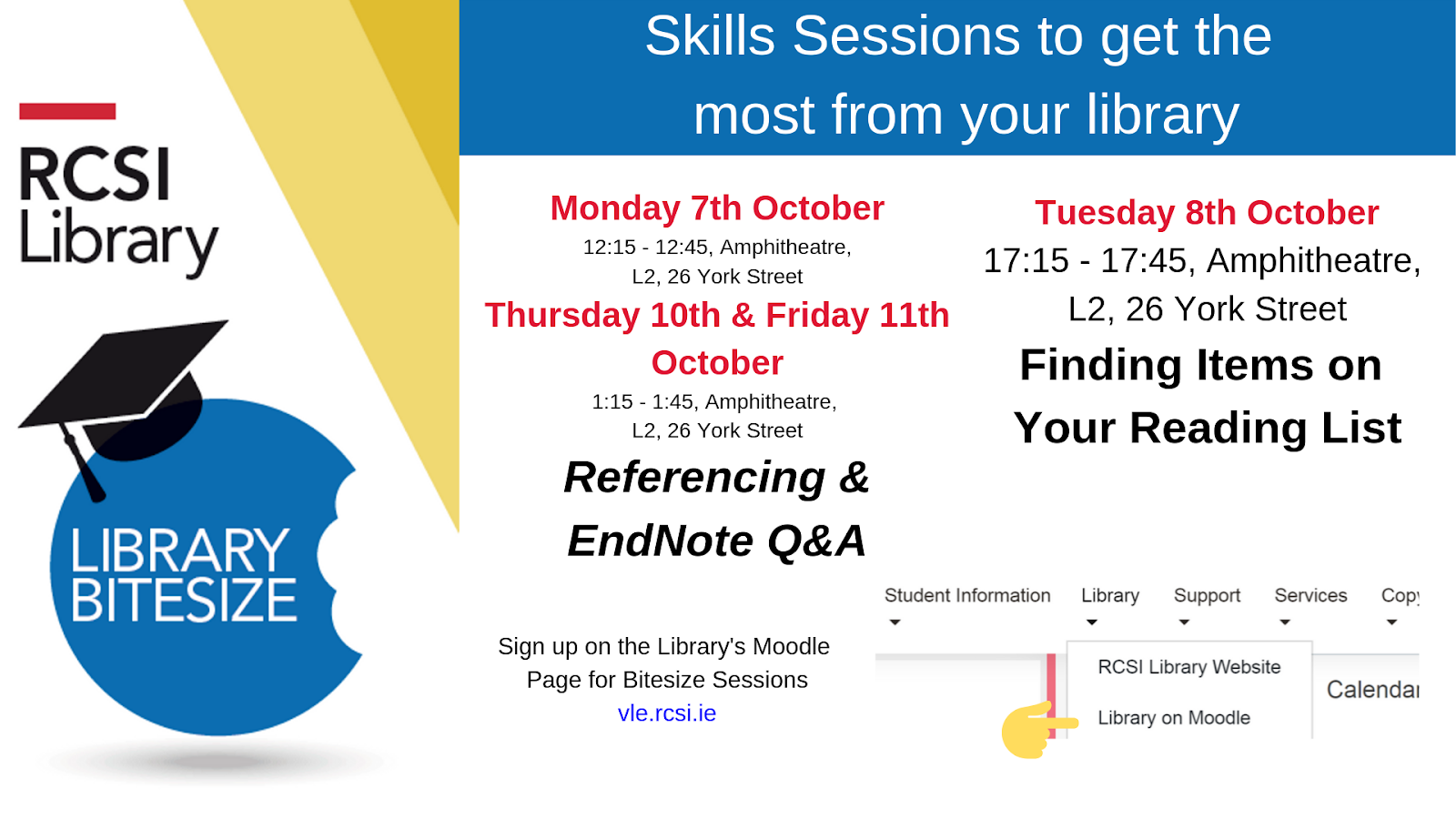 RCSI Library blog: October 2019