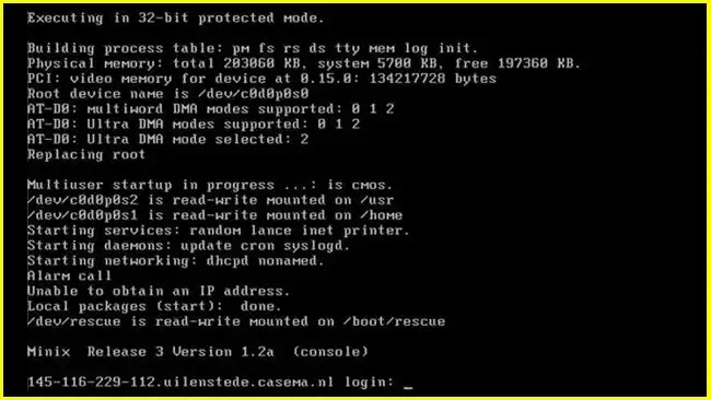 MINIX, the operating system of your Intel CPU that you did not know you ...