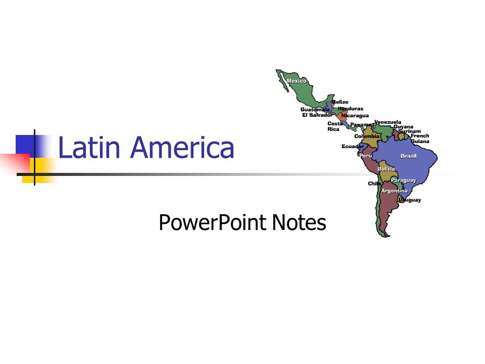 Latin America Powerpoint ~ Medical Resume