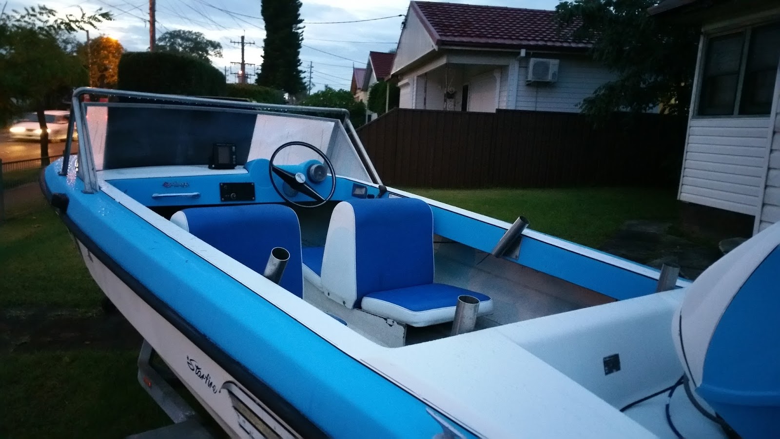 1968 PRIDE STARFIRE RUNABOUT