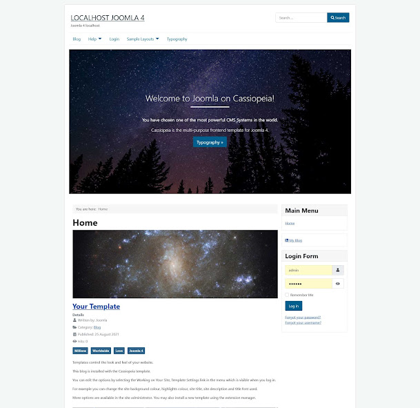 Template joomla 2022 Gratuit