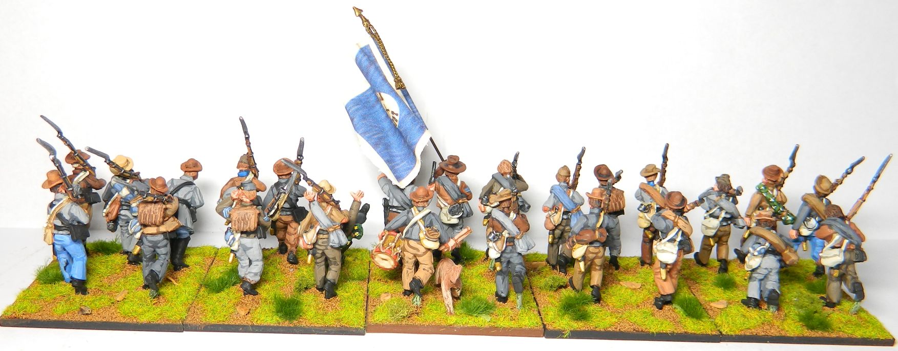 MacPhee's Miniature Men: More 40mm ACW Rebel Infantry
