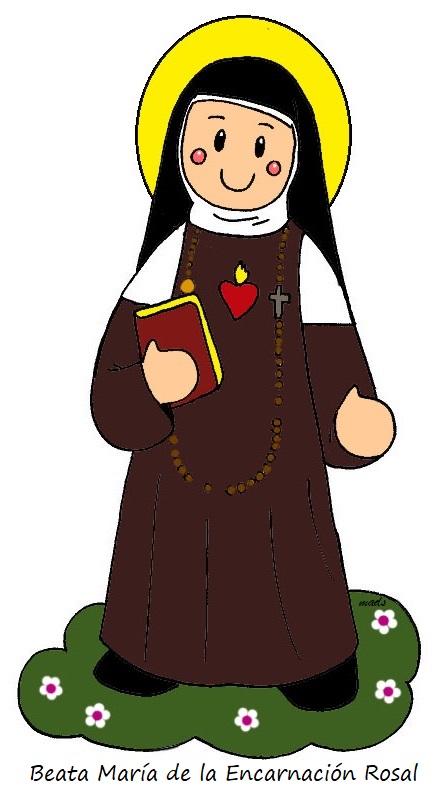 Mis ilustraciones: Beata María de la Encarnación Rosal