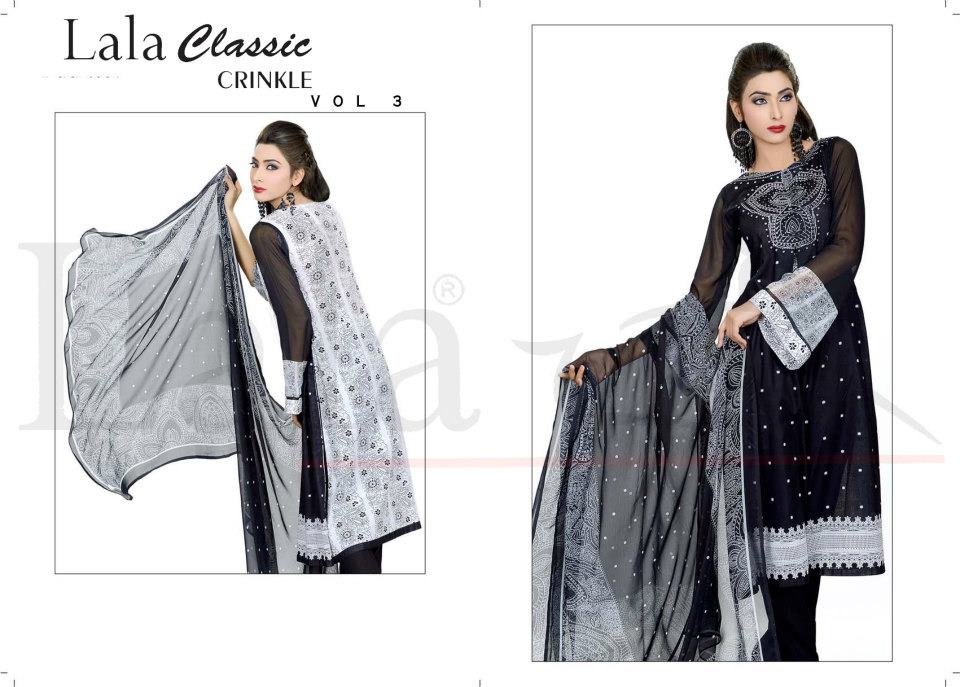 Lala Crinkle Vol-3 | Classic Crinkle Lawn Sale 2013 - Pakistani Suits ...