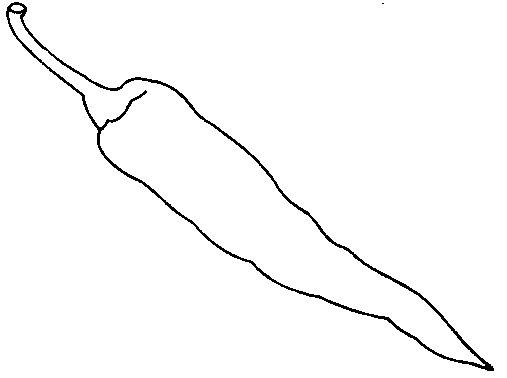 Sekitar Kawasan Sekolah: Gambar outline_Buah Sayur