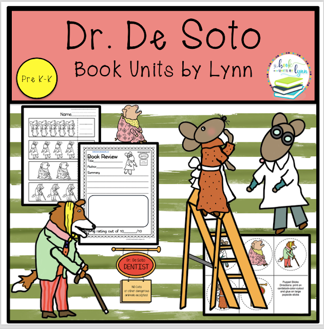 DR. DE SOTO. BOOK UNIT ~ Book Units by Lynn