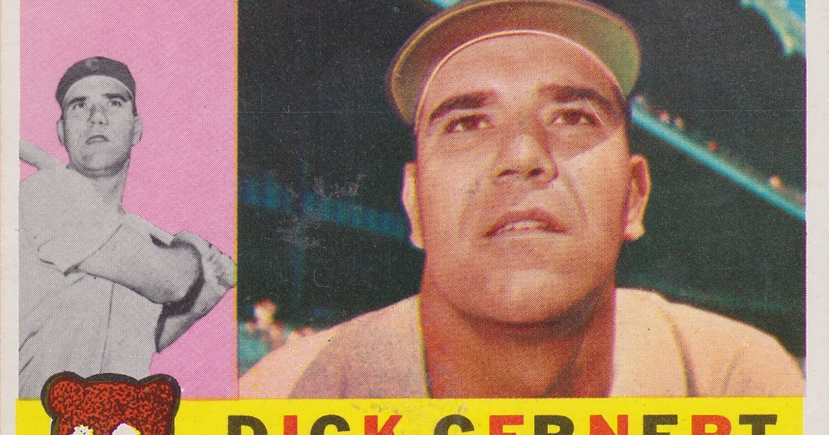 Horizontal Heroes: The 1960 Topps Set: #86 Dick Gernert