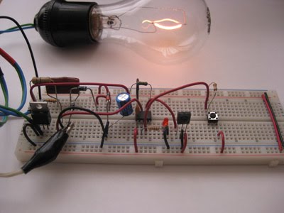 Dimmer Electrónico: Materiales que se utilizaron