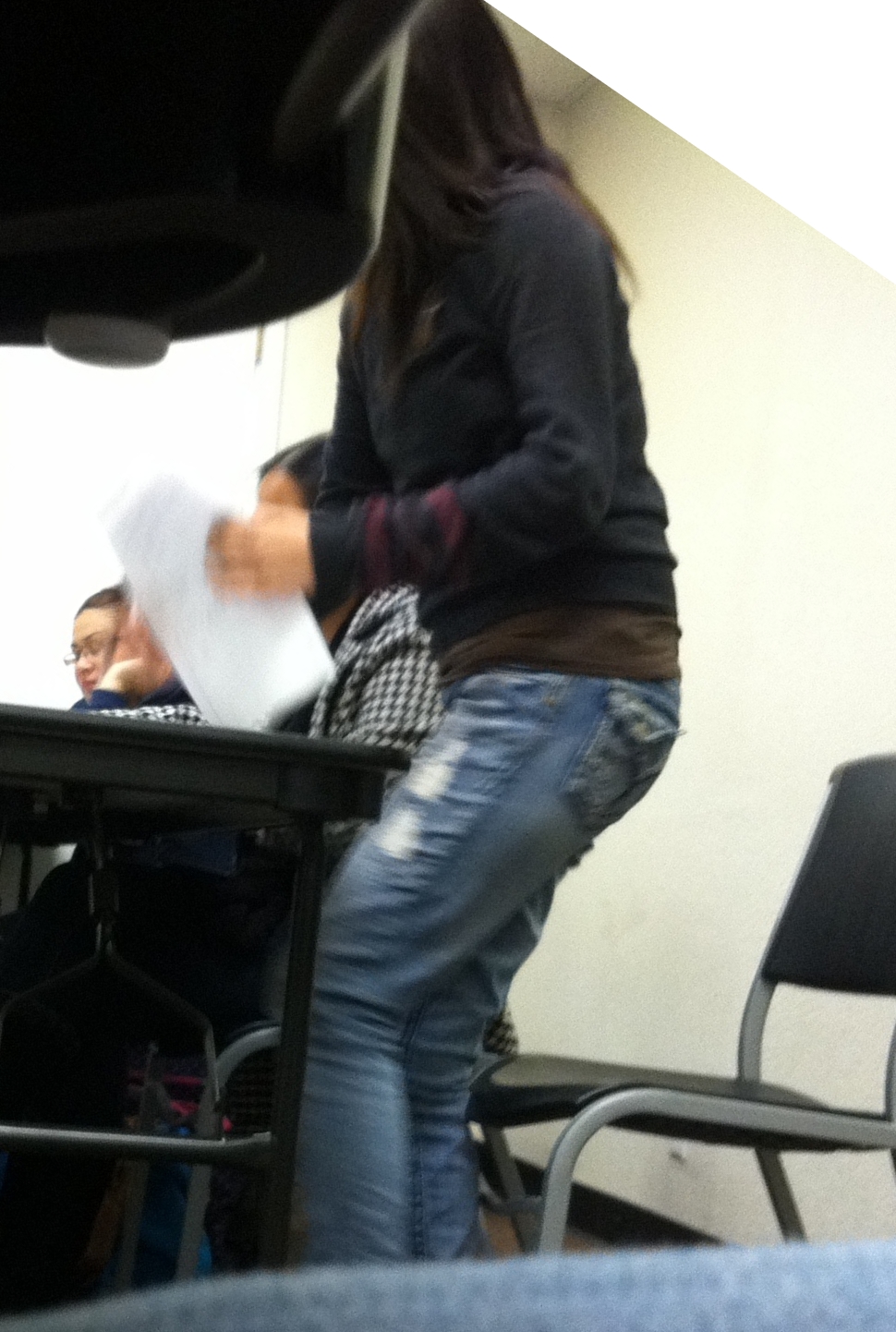 The Candid Girl Skinny Latina Girl In Jeans