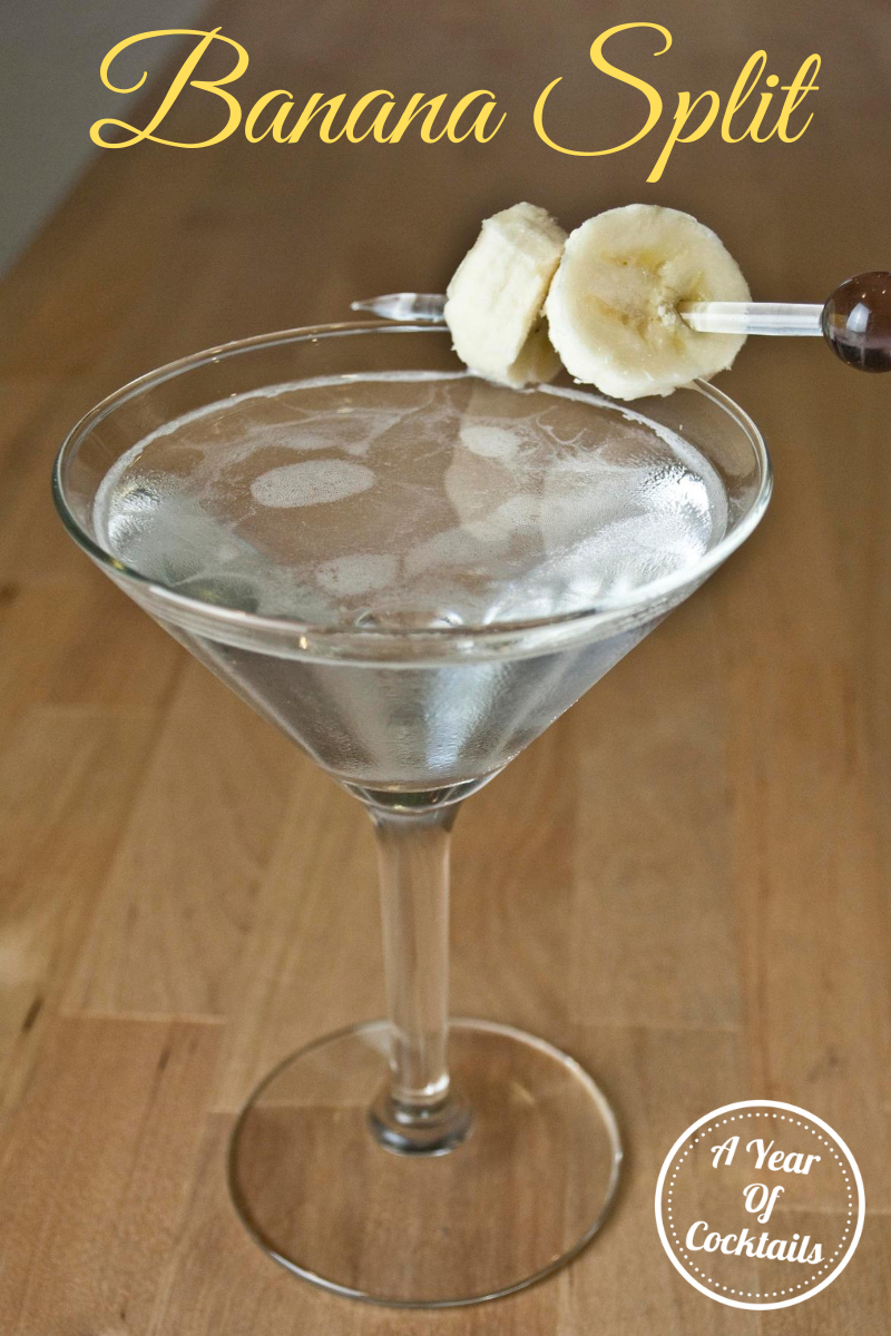 Banana Split - A Year of Cocktails