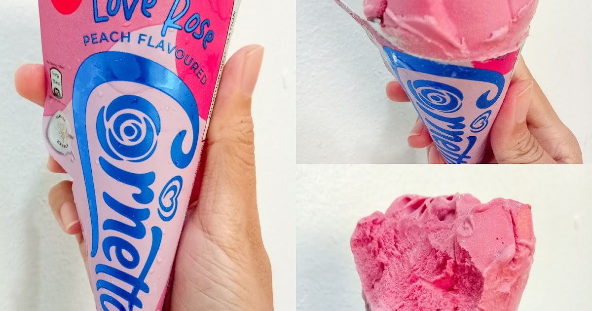 AISKRIM CORNETTO LOVE ROSE