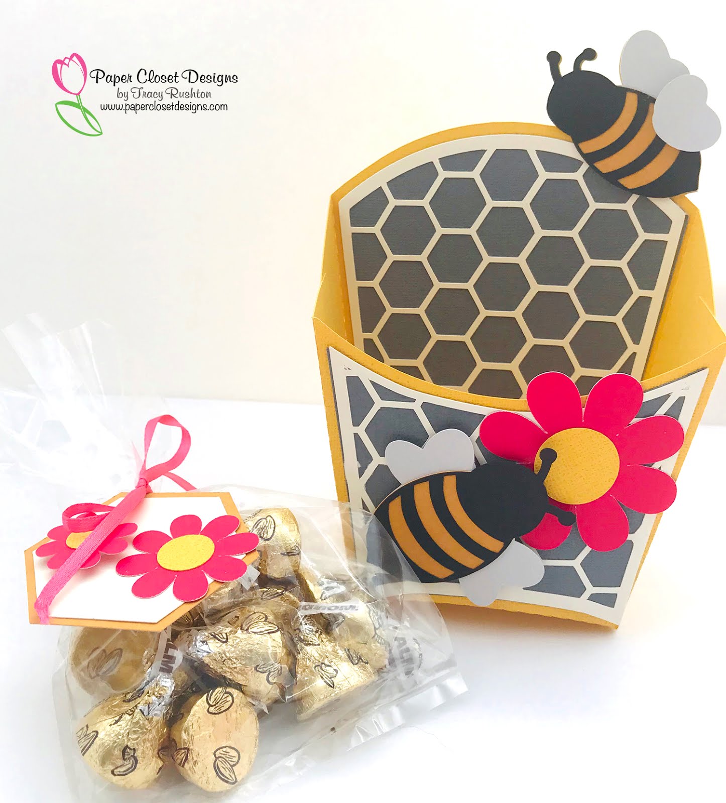 Bee-utiful Boxes and a card | Idea Closet