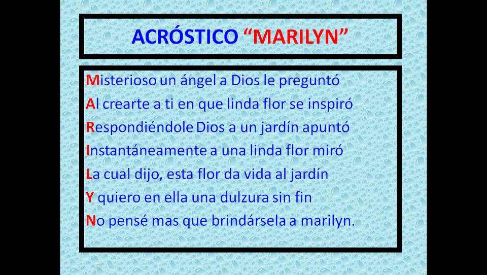 MARILYN DE VENEZUELA(SILVIA M.VAAMONDE G)