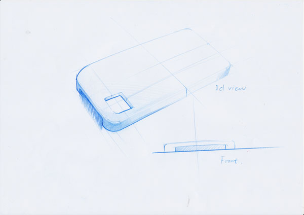 Harper & Blake: iPhone 5 case sketches