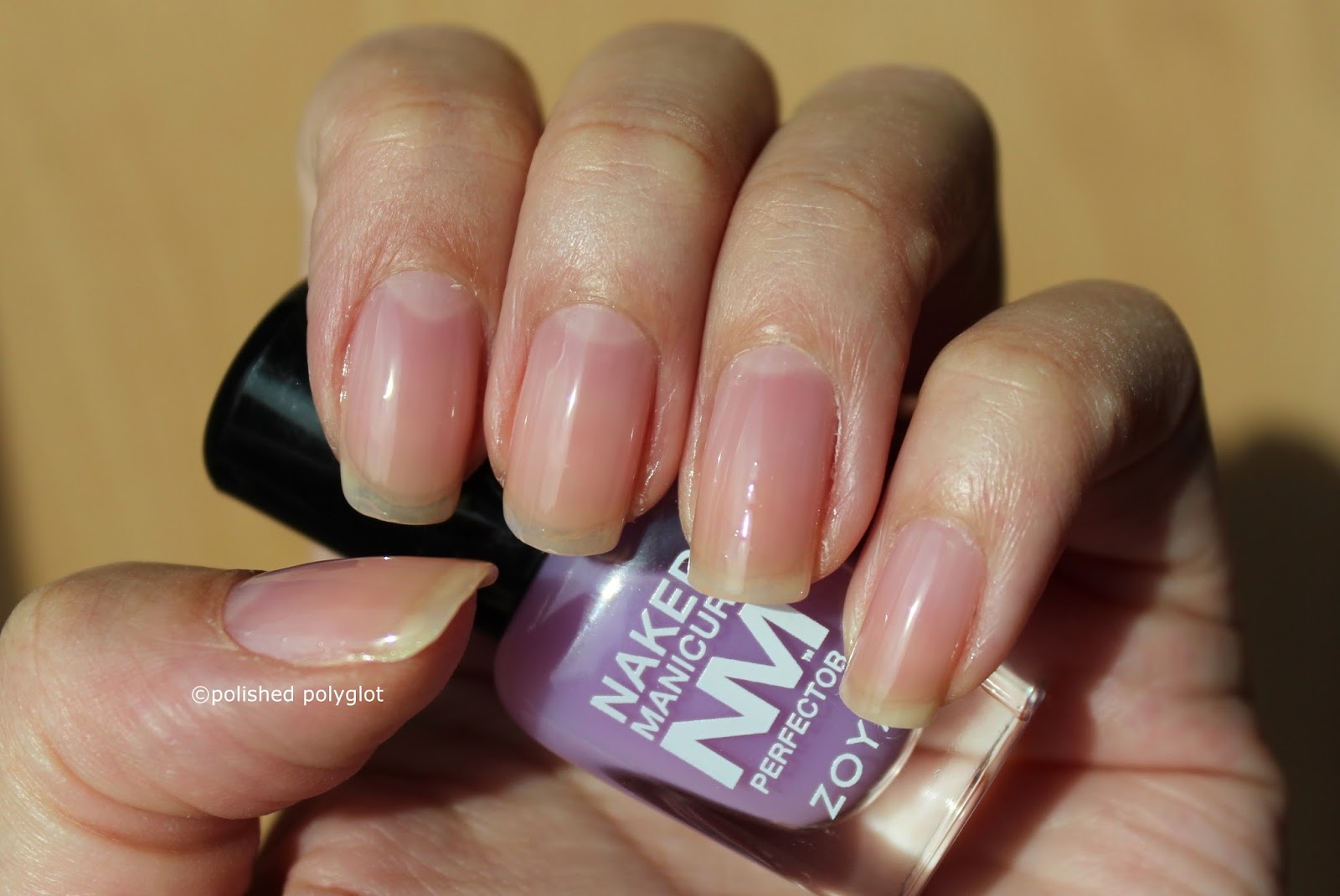 Zoya NAKED MANICURE - No polish polish / Polished Polyglot