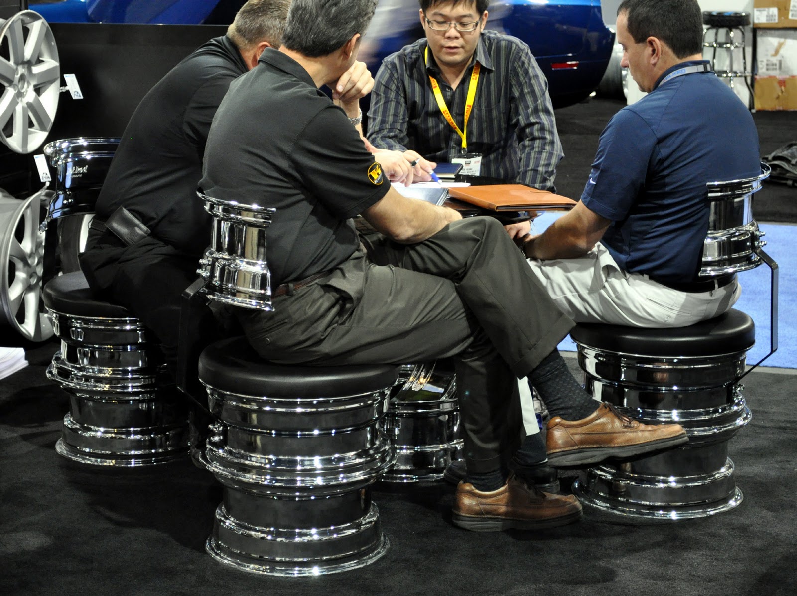 Just A Car Guy: the best rim displays at SEMA this year