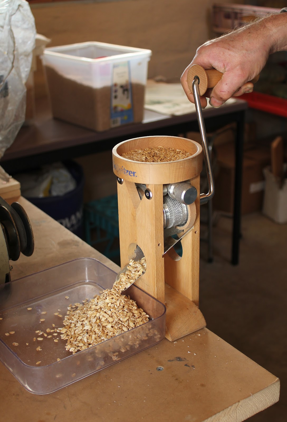 Tenderbreak Permaculture Farm: Roll, Roll, Roll Your Oats