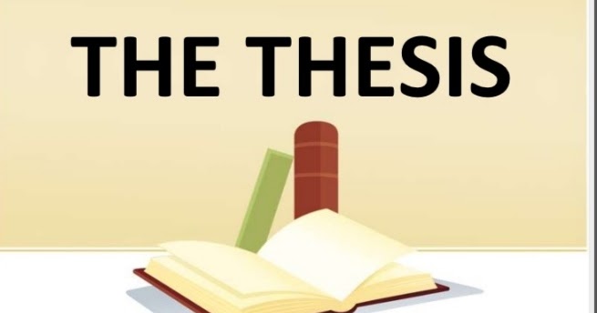 Thesis sample And Detail Guide To Write Thesis