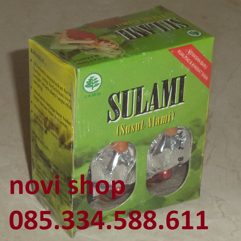 Jual Sulami Susut Alami Asli Murah Herbal 085334588611+Wa