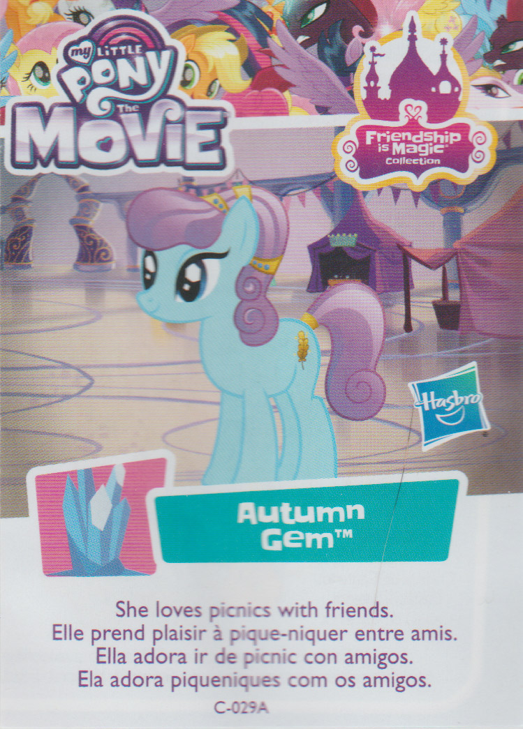MLP Autumn Gem Blind Bag Cards | MLP Merch