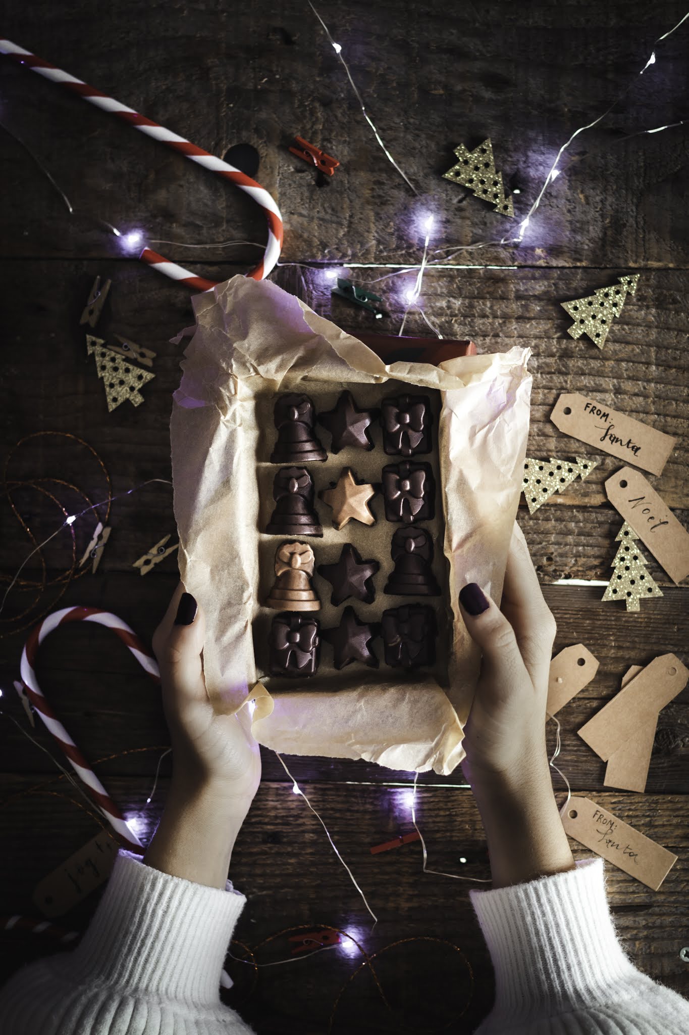 FESTIVE | ΓΙΟΡΤΙΝΑ ΣΟΚΟΛΑΤΑΚΙΑ ΜΕ ΚΑΣΤΑΝΟ | OH MY DEER