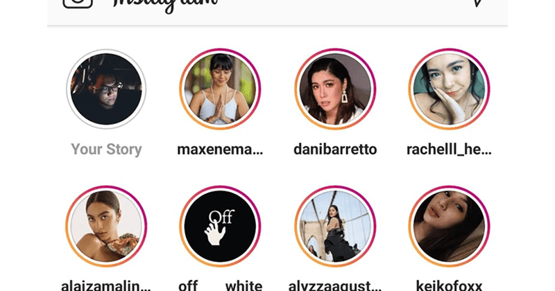 Instagram updates Stories layout into Two Rows separated by pages