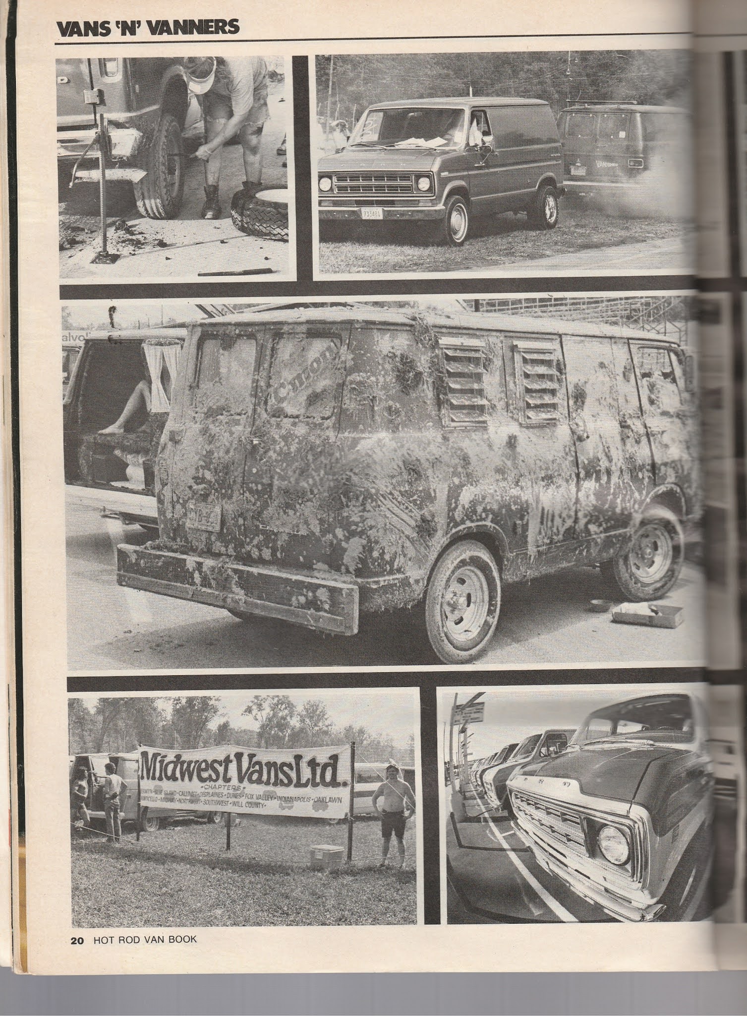 1970's VAN Magazines : HOT ROD VANS #1
