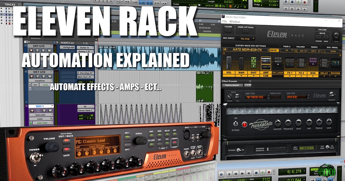 Eleven Rack: ELEVEN RACK - AUTOMATION EXPLAINED PART 1 (Automate ...