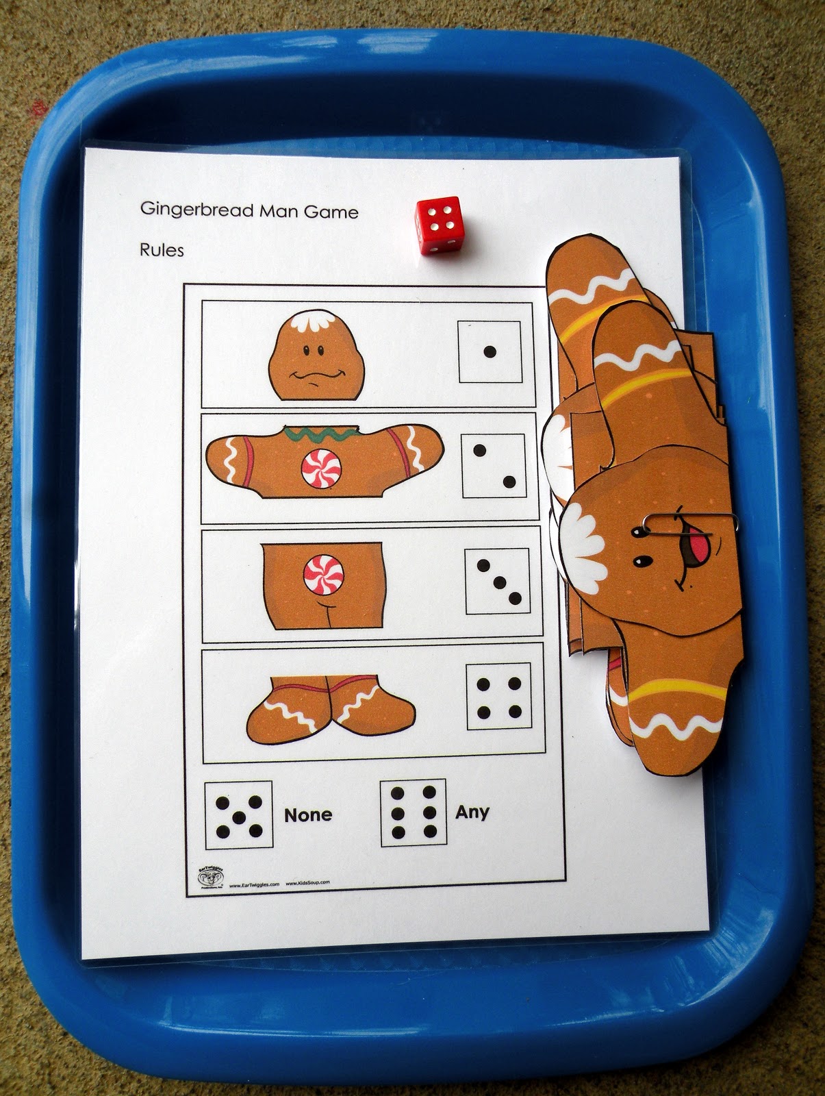 The Fantastic Five: Gingerbread Tot Trays
