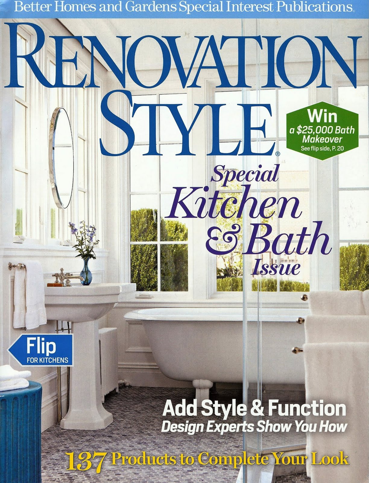 Circa: Designer Patrick Lewis as seen in Renovation Style Magazine!