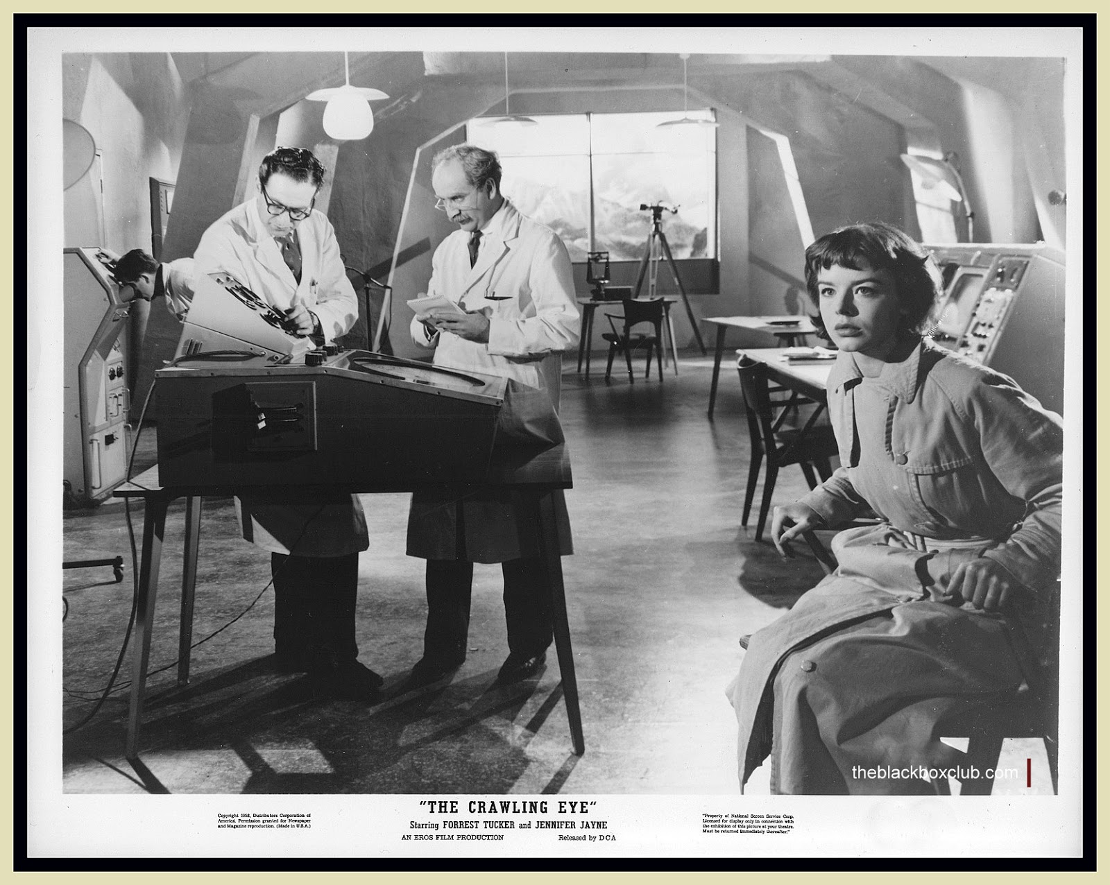 The Black Box Club: THE TROLLENBERG TERROR : THE CRAWLING EYE : GALLERY ...