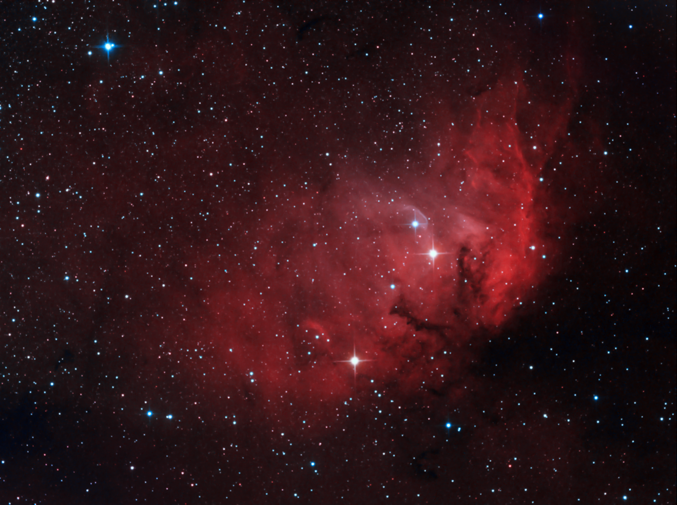 Polaris B: Tulip Nebula, Sharpless 2-101 (June 2019)