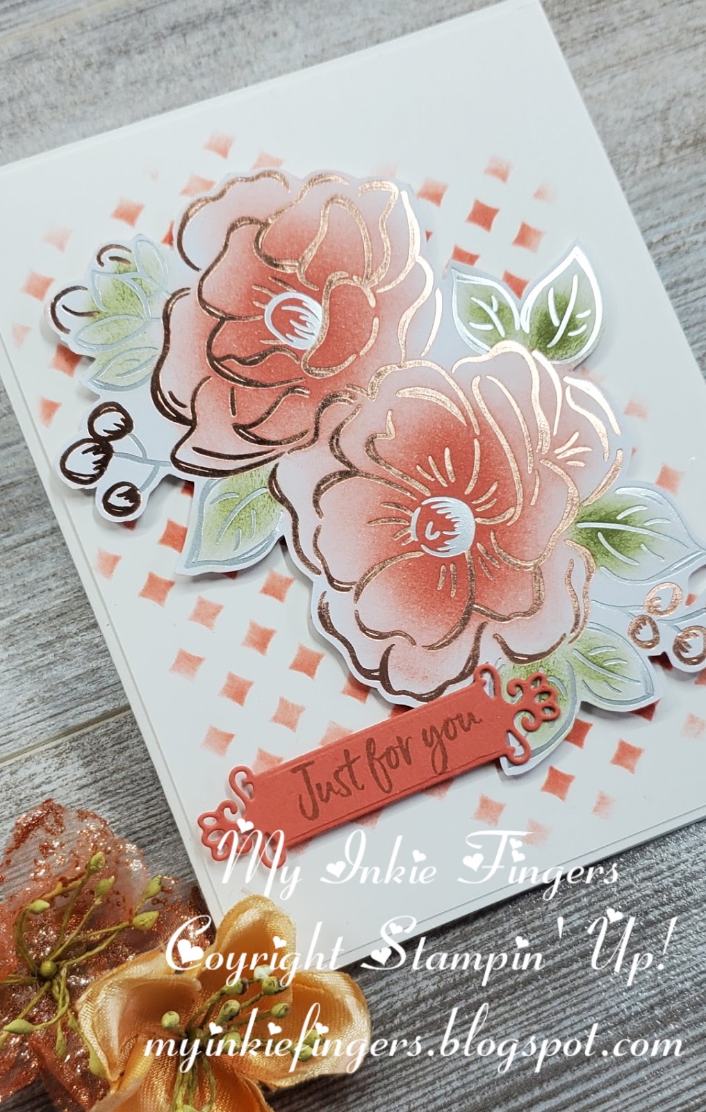 My Inkie Fingers: Make your Designer Series Paper POP!